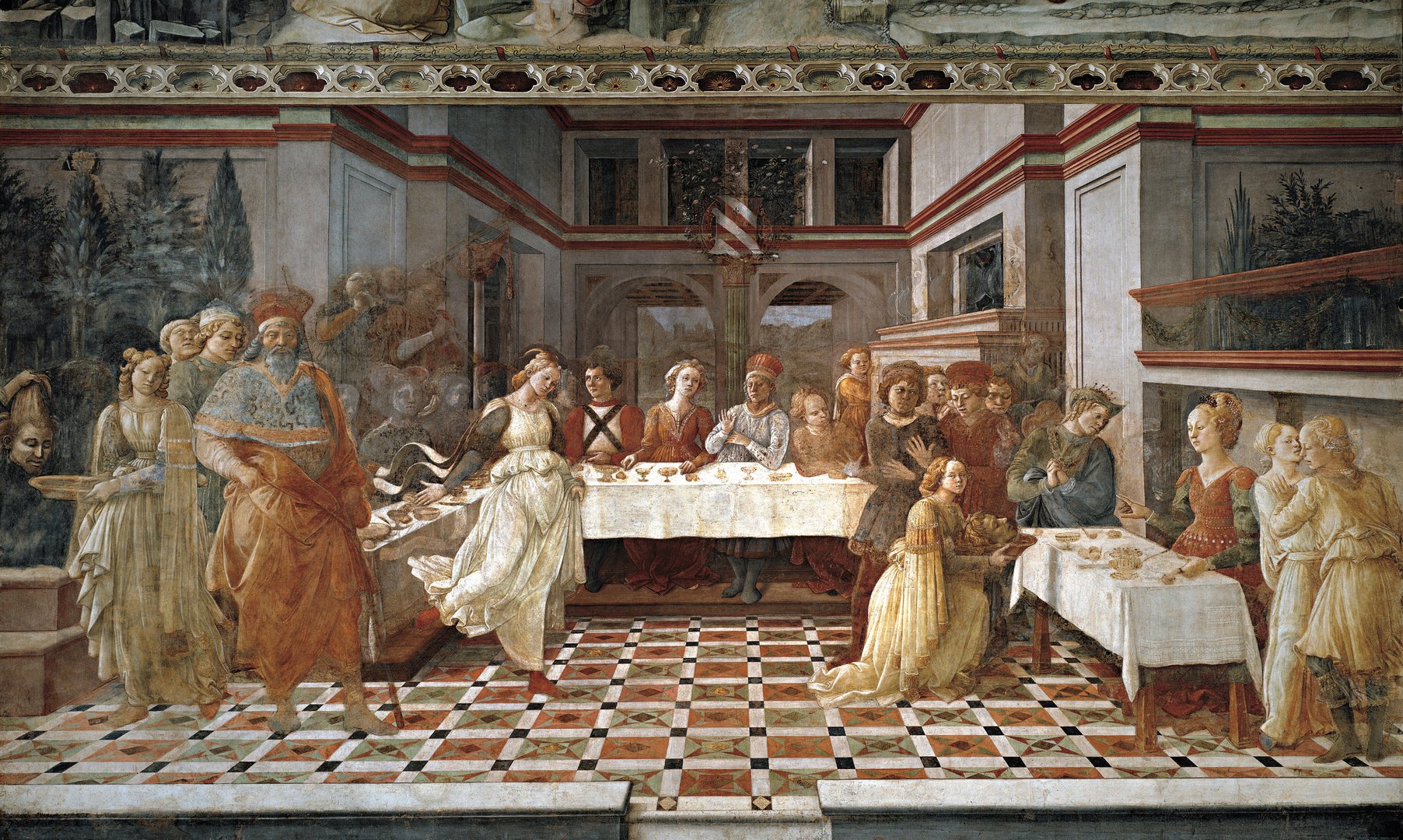 Filippo Lippi Affreschi Duomo Di Prato